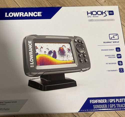 Эхолот lowrance hook 2 4x gps