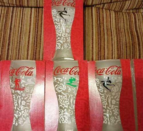 Стаканы кока-кола Сочи Олимпийские