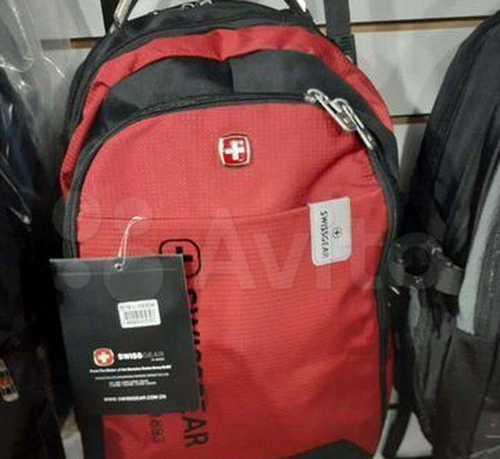 Рюкзак Swissgear "Red" 8520 Швейцария + 3 подарка