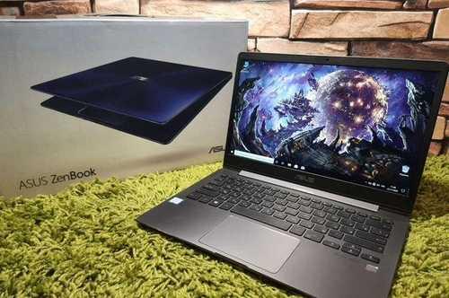 Железный 13" ультрабук Asus Core i5-8250 8Gb iPS