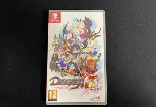 Disgaea 5 (switch, б/у)