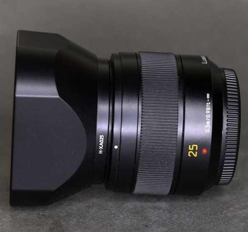 Panasonic Summilux 25mm f/1.4 II asph Lumix G Leic