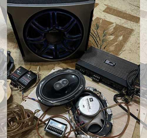 Автозвук комплект саб Polk Audio db1212