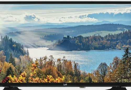 Телевизор LCD 28" leff 28H250T черный