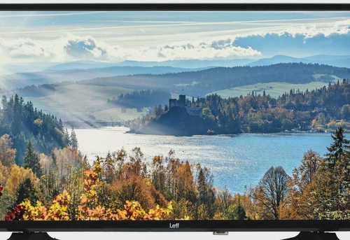 Телевизор LCD 28" leff 28H250T черный