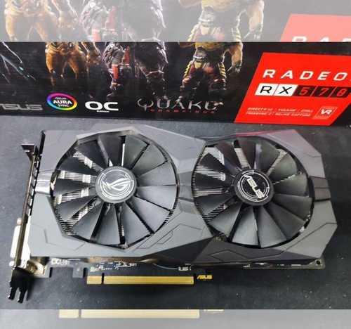 Видеокарта Asus strix RX570 4GB