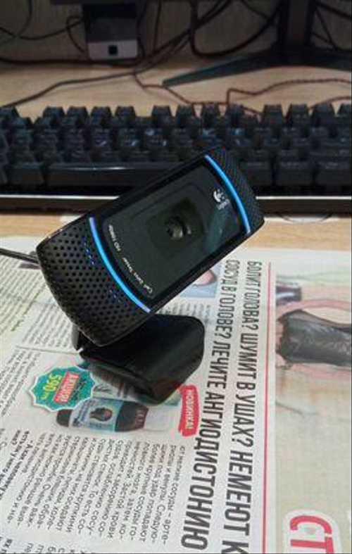 Веб-камера Logitech HD Pro Webcam C910