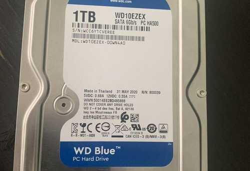 Жесткий диск WD blue 1 tb