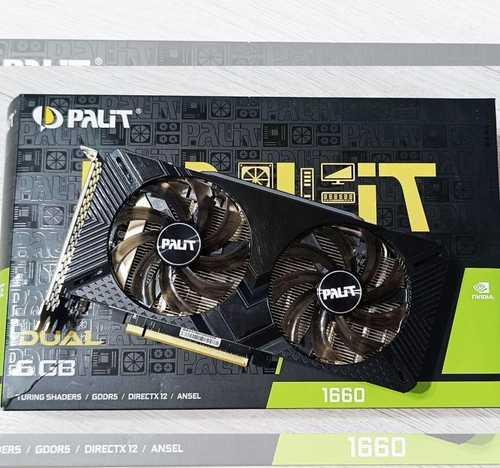 Gtx 1660 6gb Palit dual