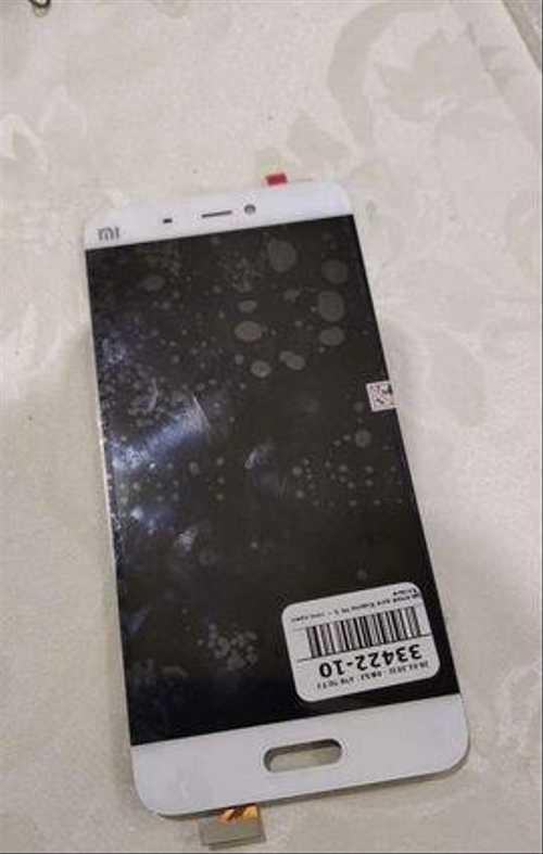 Экран для телефона Xiaomi Mi5 белый