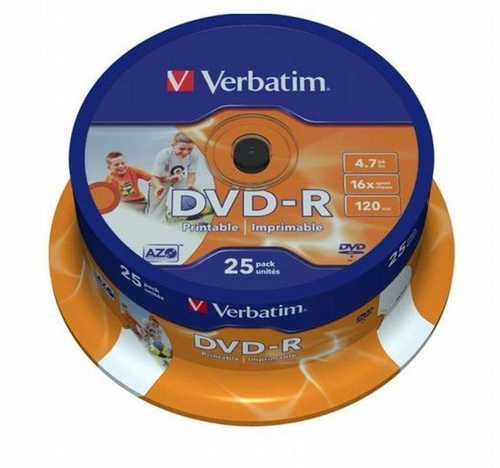 DVD-R диски 25 шт