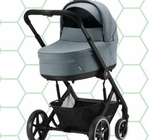 Коляска 3 в 1 Cybex Balios S Lux BLK 2023