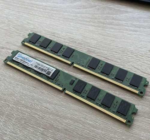 Оперативная память ddr2 2 gb х2