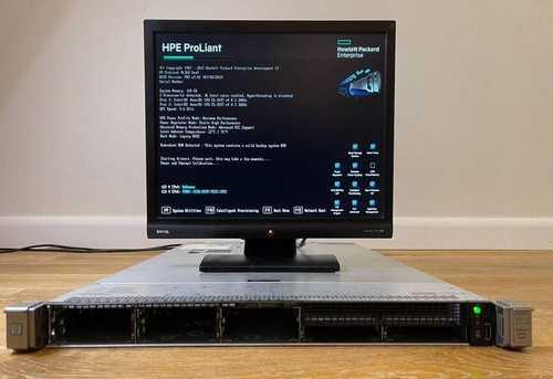 Сервер HP DL360 Gen9 8SFF 2x E5-2620v4 768GB