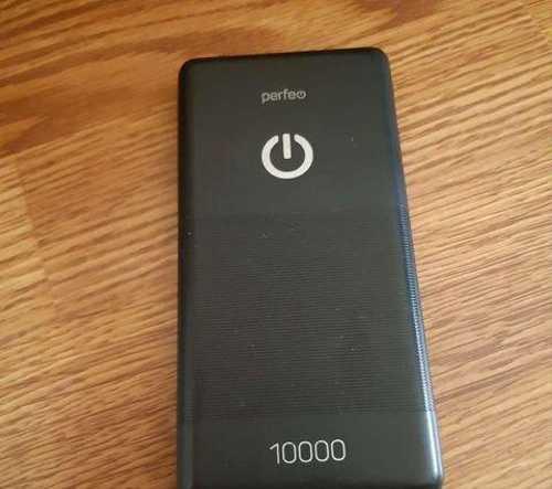 Power bank внешний аккумулятор Perfeo 10000