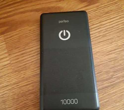 Power bank внешний аккумулятор Perfeo 10000