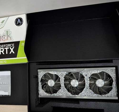 RTX 3070 8Gb GameRock OC. Отличное состояние