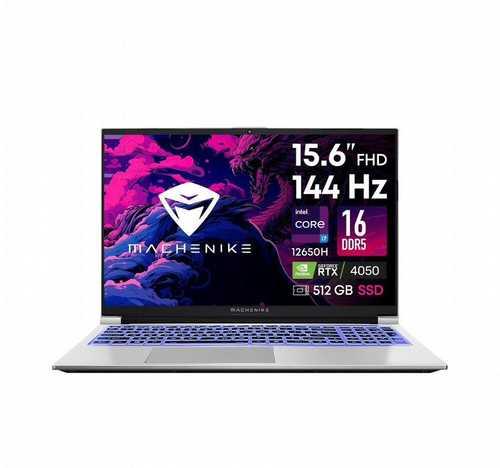 15.6" игровой machenike l15 pro pulsar xt, i7-12650h, 16 / 512 гб, jj00gb00eru