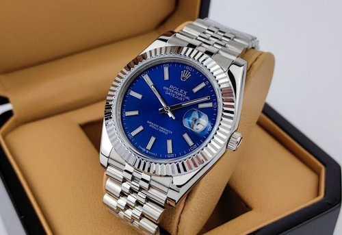 Часы мужские Rolex datejust lux blue