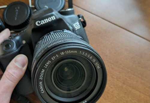 Фотоаппарат Canon EOS 70D Kit EF-S 18-135mm