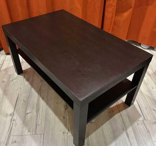 Журнальный столик IKEA черный