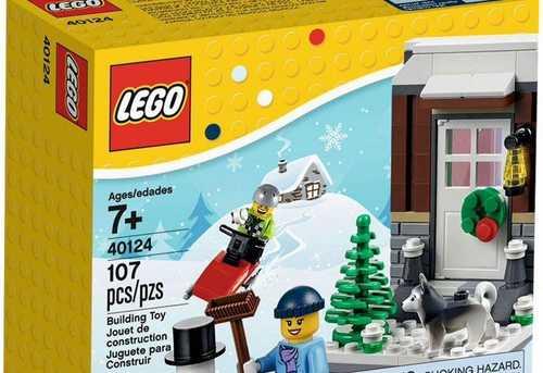 Новый Lego 40124 «Зимние Развлечения»