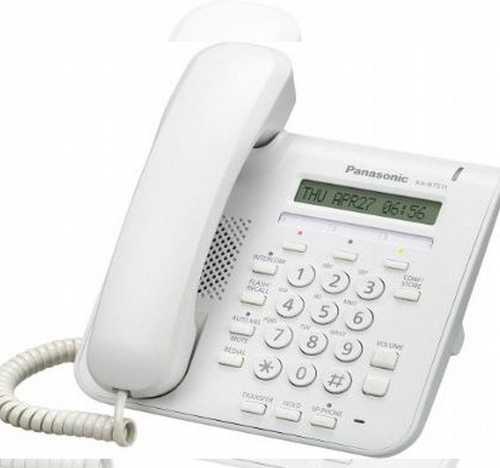 Panasonic KX-NT511A RUW (белый) IP-телефон, блок п