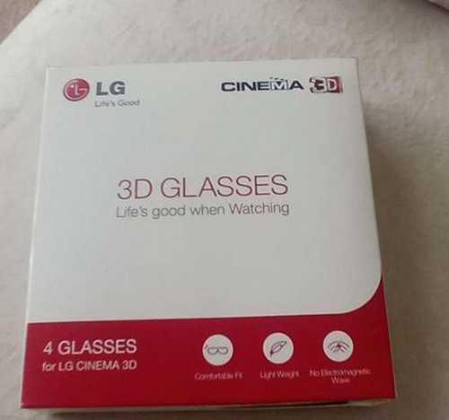 3d очки LG