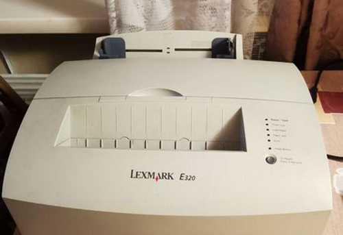 Принтер lexmark E320