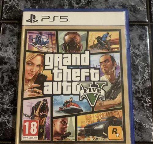 Grand Theft Auto V (GTA 5) (PS5, русские субтитры