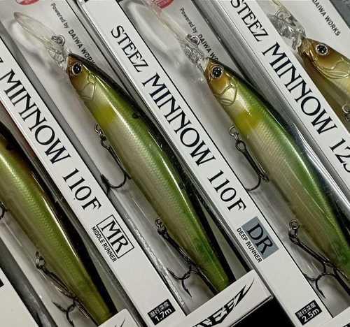 Воблеры Daiwa Steez Minnow 110 - 125