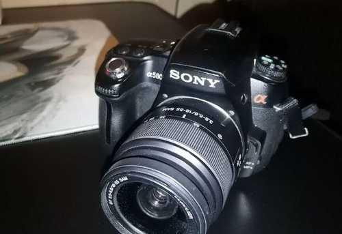 Зеркальный фотоаппарат Sony dslr-A580
