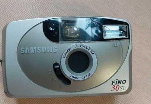 Плёночный фотоаппарат samsung fino 30SE