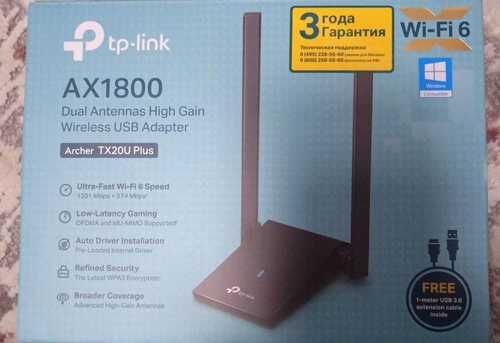 Usb wifi адаптер tp link AX1800