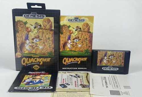 Игра на Sega Genesis QuackShot
