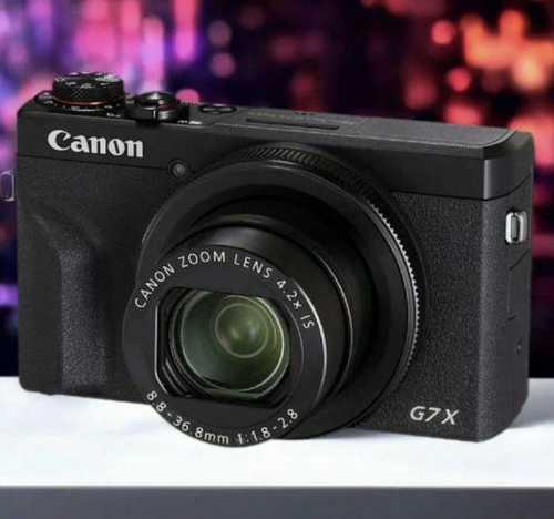 Canon G7X Mark III (Black)