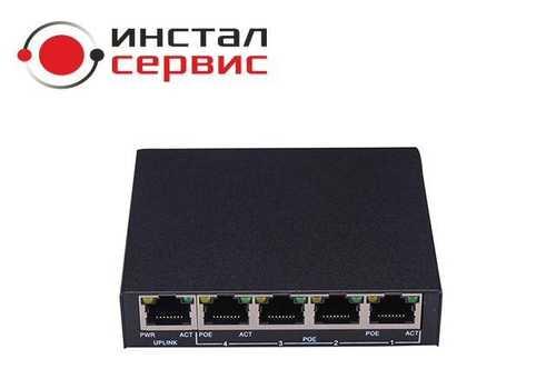 POE коммутатор SVB-204P