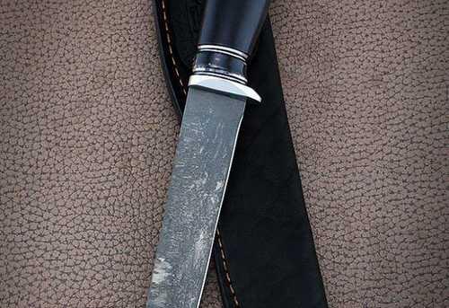 Нож филейный Касатка средний Х12мф черный граб
