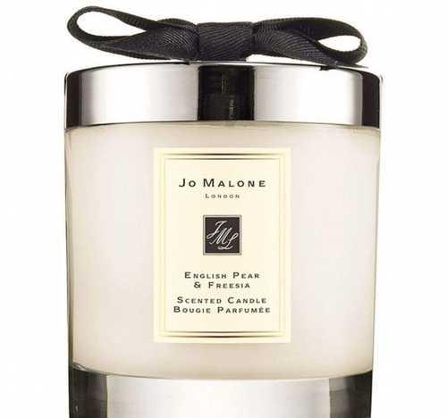 Jo malone english pear freesia свеча