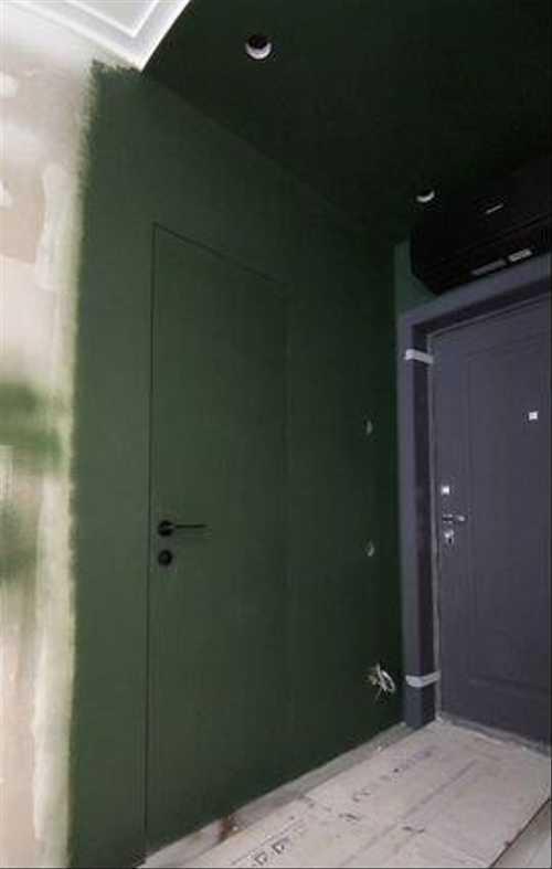 Двери межкомнатные под покраску, скрытые. Комплект
