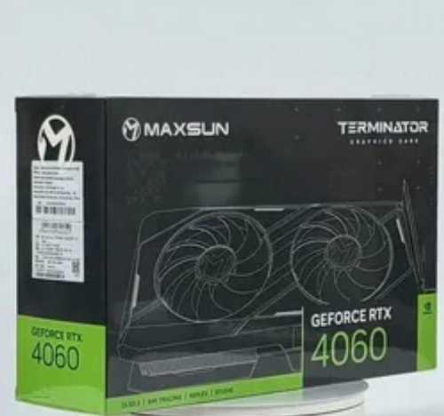 Видеокарта maxsun Terminator RTX 4060 8Gb dual