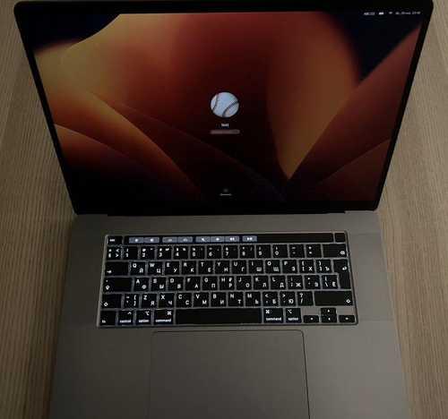 Apple macbook pro 16 2019 i9