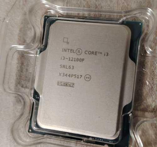 Процессор intel core i3 12100f