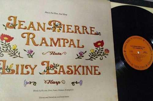 Rampal Lily Laskine Music For Flute And Harp винил