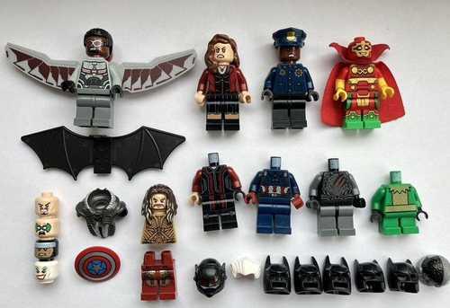 Lego Super Heroes Marvel DC фигурки детали