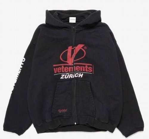 Vetements zurich зип худи