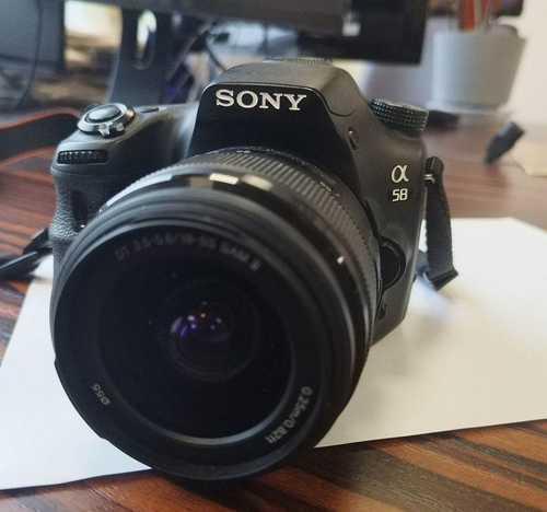 Фотоаппарат sony a58