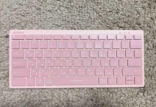 Клавиатура беспроводная A4Tech FStyler розовая