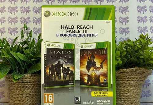 Halo Reach & Fable 3 Xbox 360