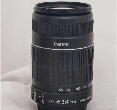 Объектив Canon ef s 55 250mm is ii